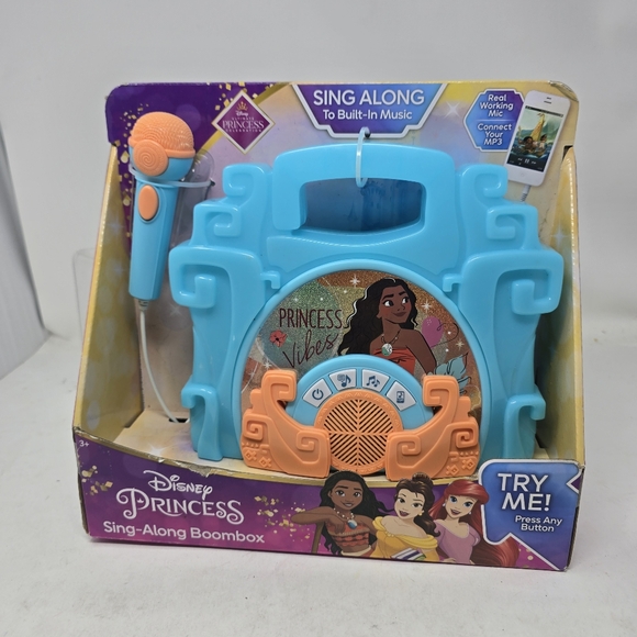Disney | Toys | Disney Princess Moana Singalong Boombox With Karaoke ...